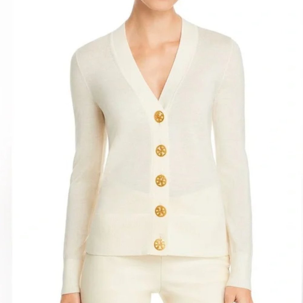 Tory Burch Cardigan, Small - Gem